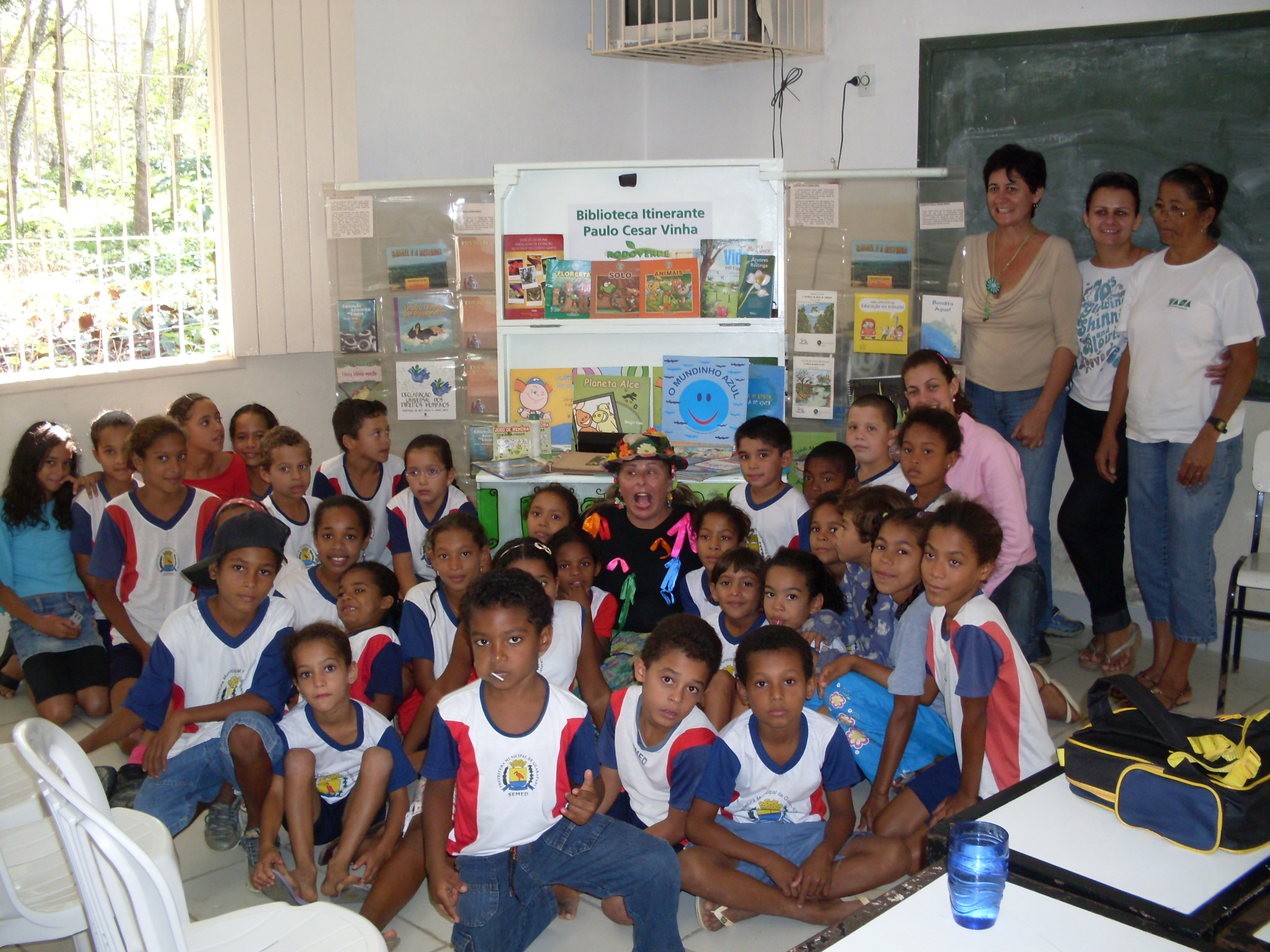 SEAMA - Parque Paulo Cesar Vinha leva Biblioteca Itinerante às escolas ...